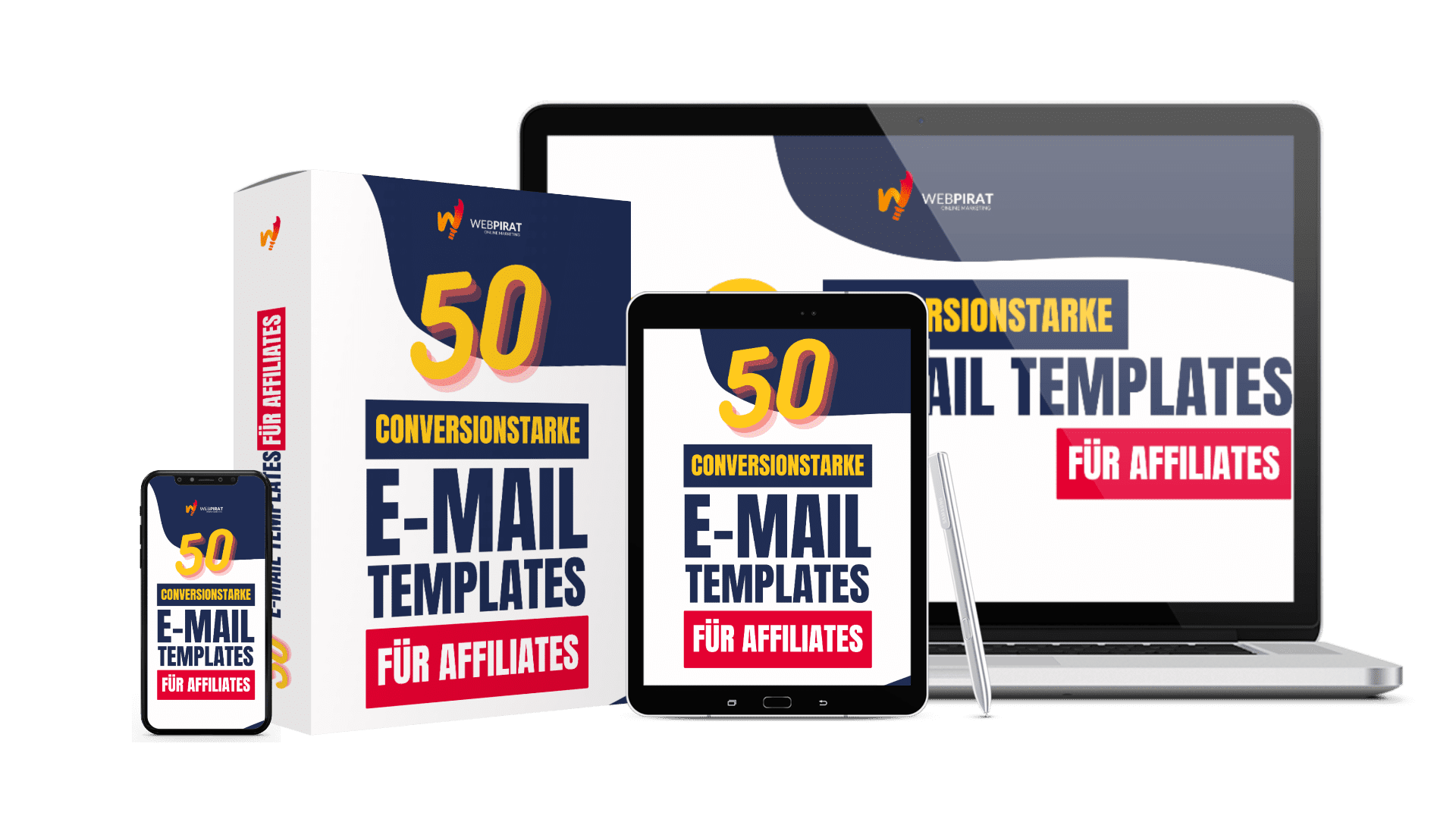 50 Conversionstarke E-Mail Marketing Templates für Affiliates - Webpirat.de