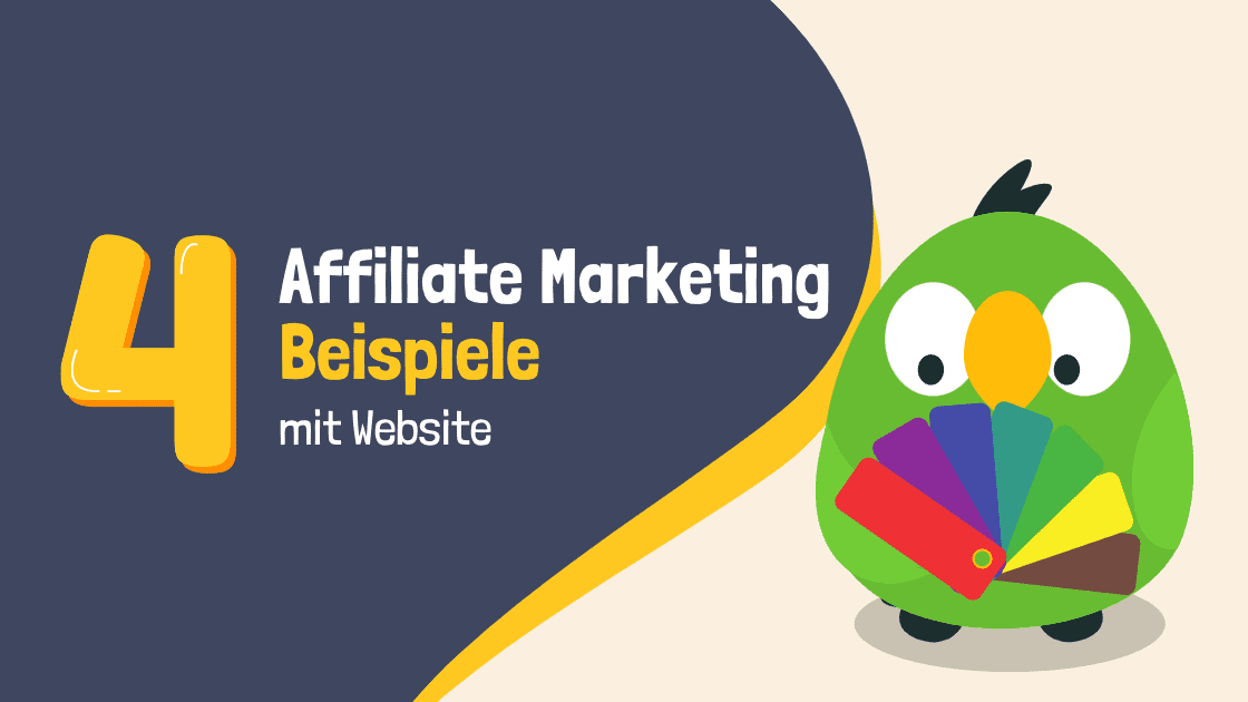 4 inspirierende Affiliate Marketing Beispiele mit Website