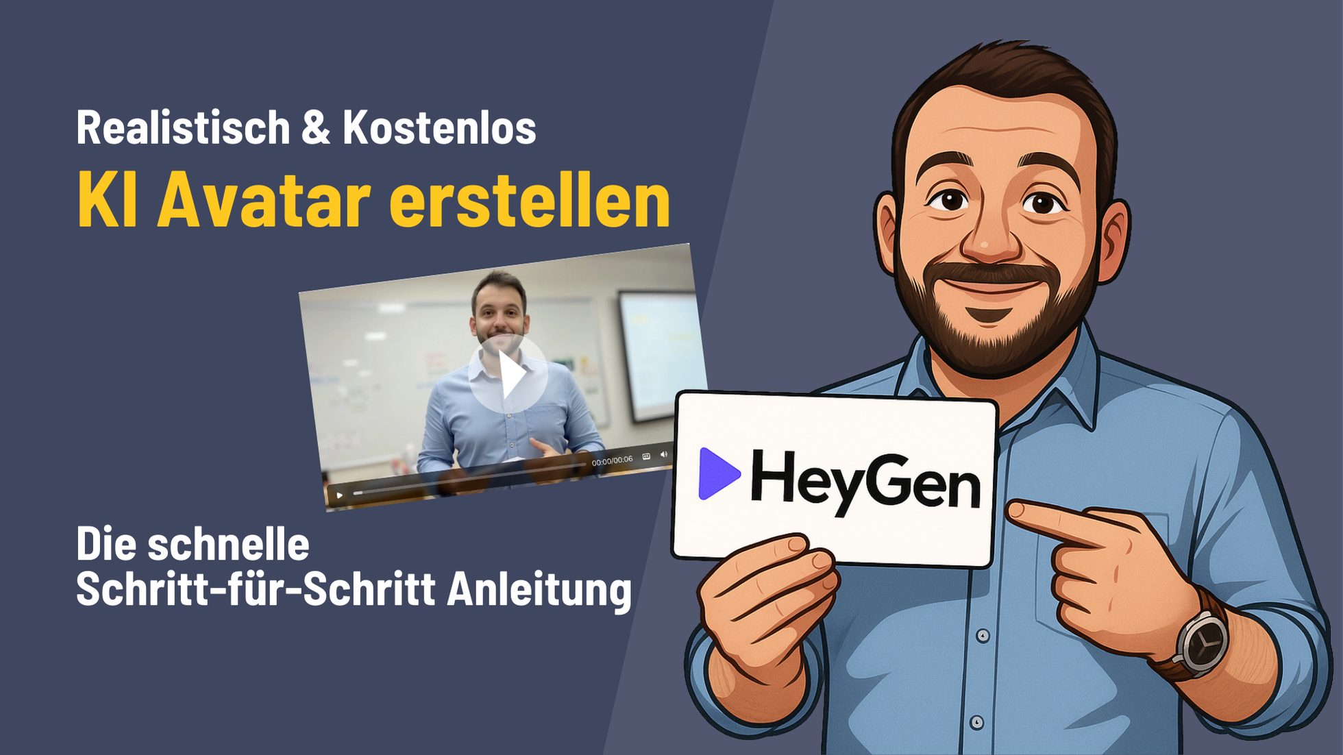 Realistisches KI Avatar erstellen kostenlos: So erstellst du deinen